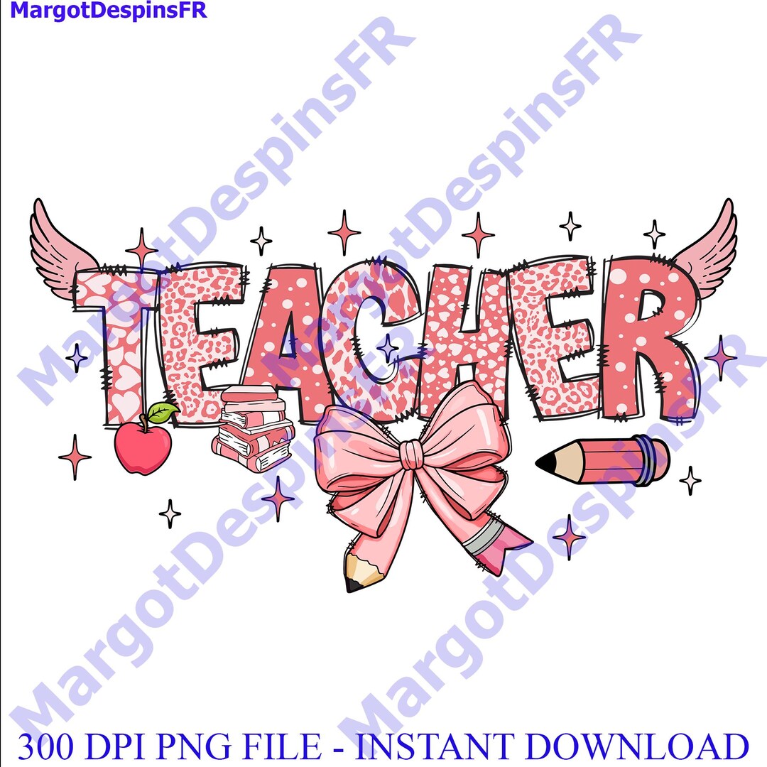 Teacher Valentine Png, Loved Teacher Png, Valentine's Day Teacher Png ...