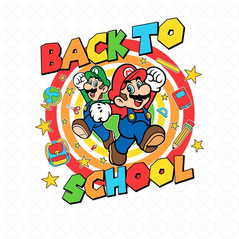 Back to School Super Cartoon Png, Funny Cartoon School Png, School 2025 ...
