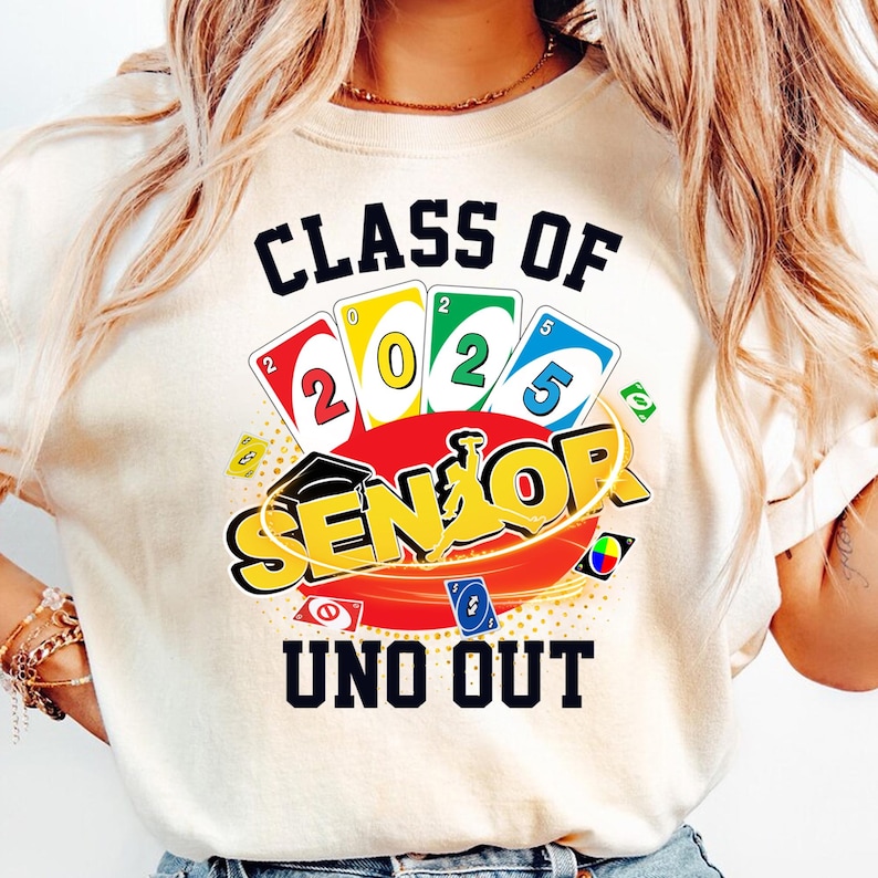 Class of 2025 Uno Out Png, Graduation Png, Funny Senior Png, Graduate ...