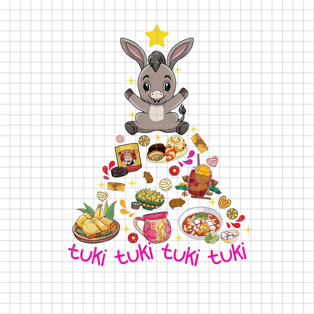 Mexican Christmas Tuki Tuki Tuki Png, Feliz Navidad Coquette Christmas ...