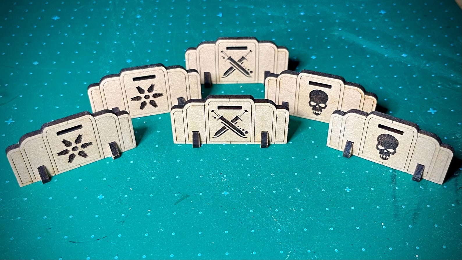 Kill Team Measuring Tools and Barricades Set - Etsy