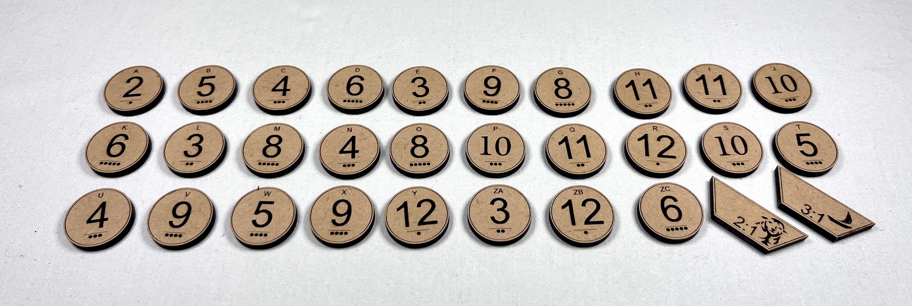 Hex Board 5-6 Player Extension - Laser Cut Files (lbrn2, SVG, DXF, AI ...