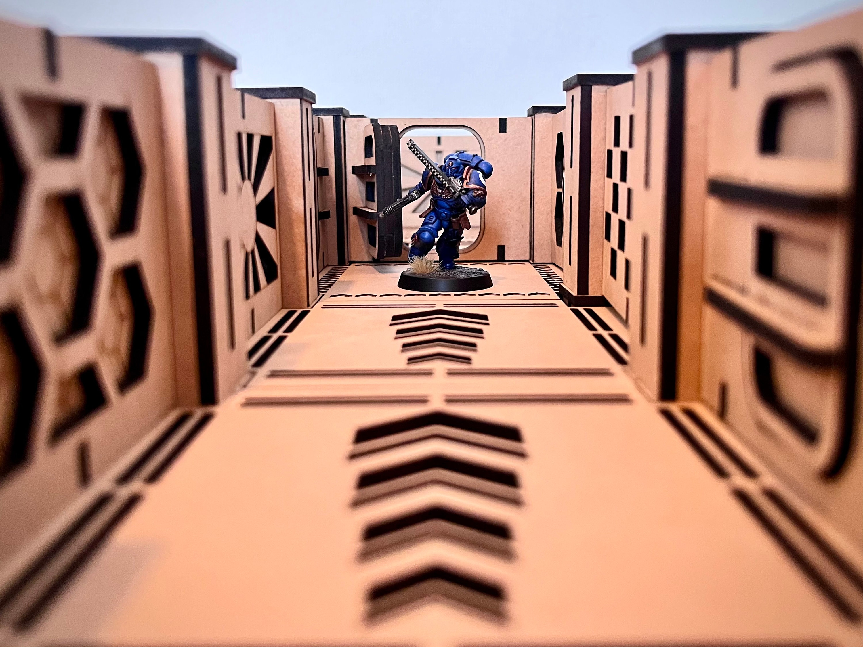 Modular Interior Terrain Set (walls, Floors, Doors) for Tabletop ...