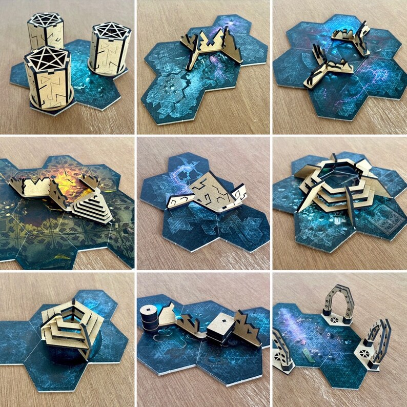 Blackstone Fortress Terrain for Laser Cutting - SVG, LBRN2 - 3mm - Etsy
