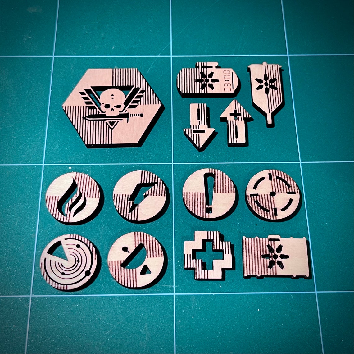 Kill Team Tokens reversible Laser Cut Files - Etsy Australia