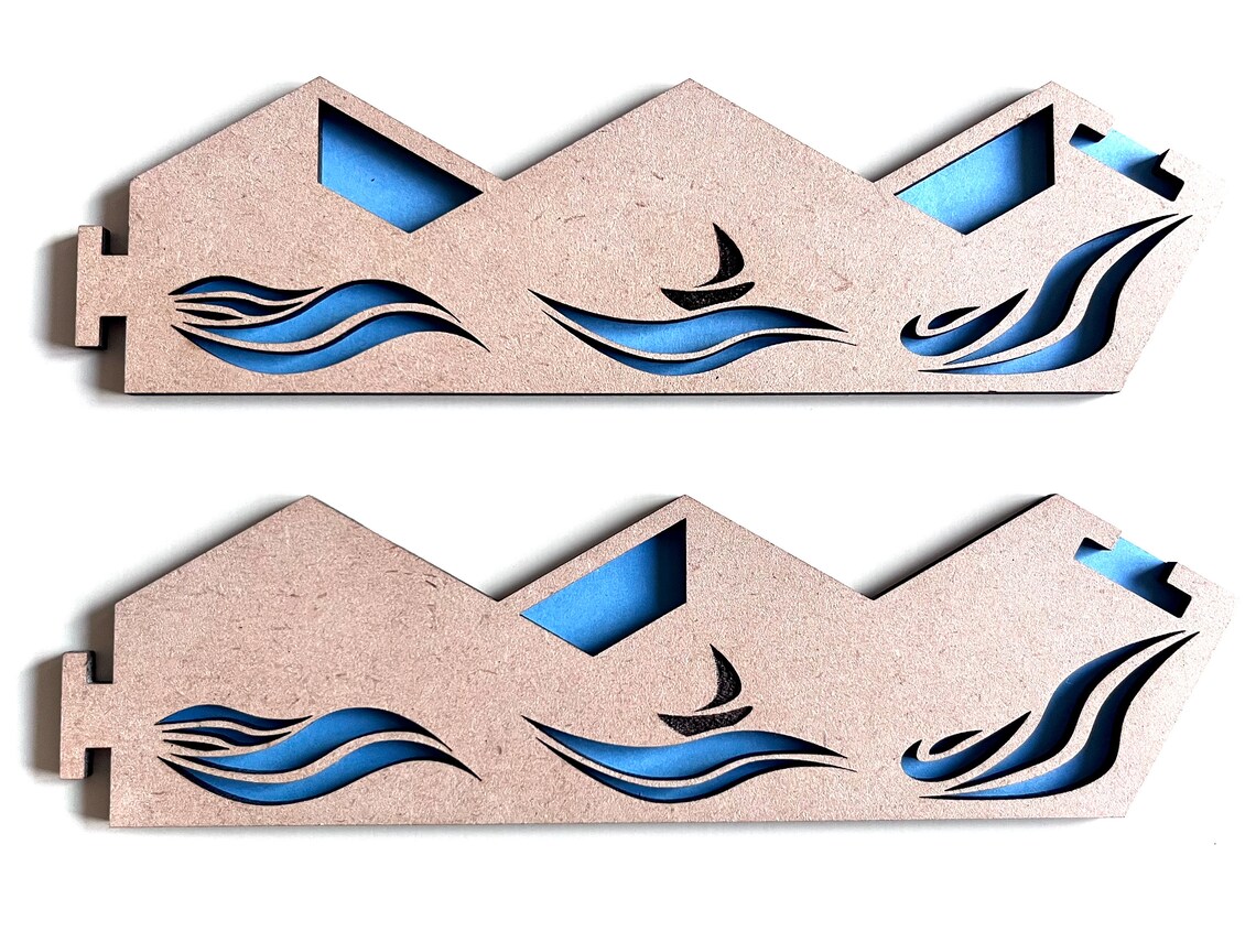 Hex Board Game Laser Cut Files lbrn2, SVG, DXF, AI - Etsy