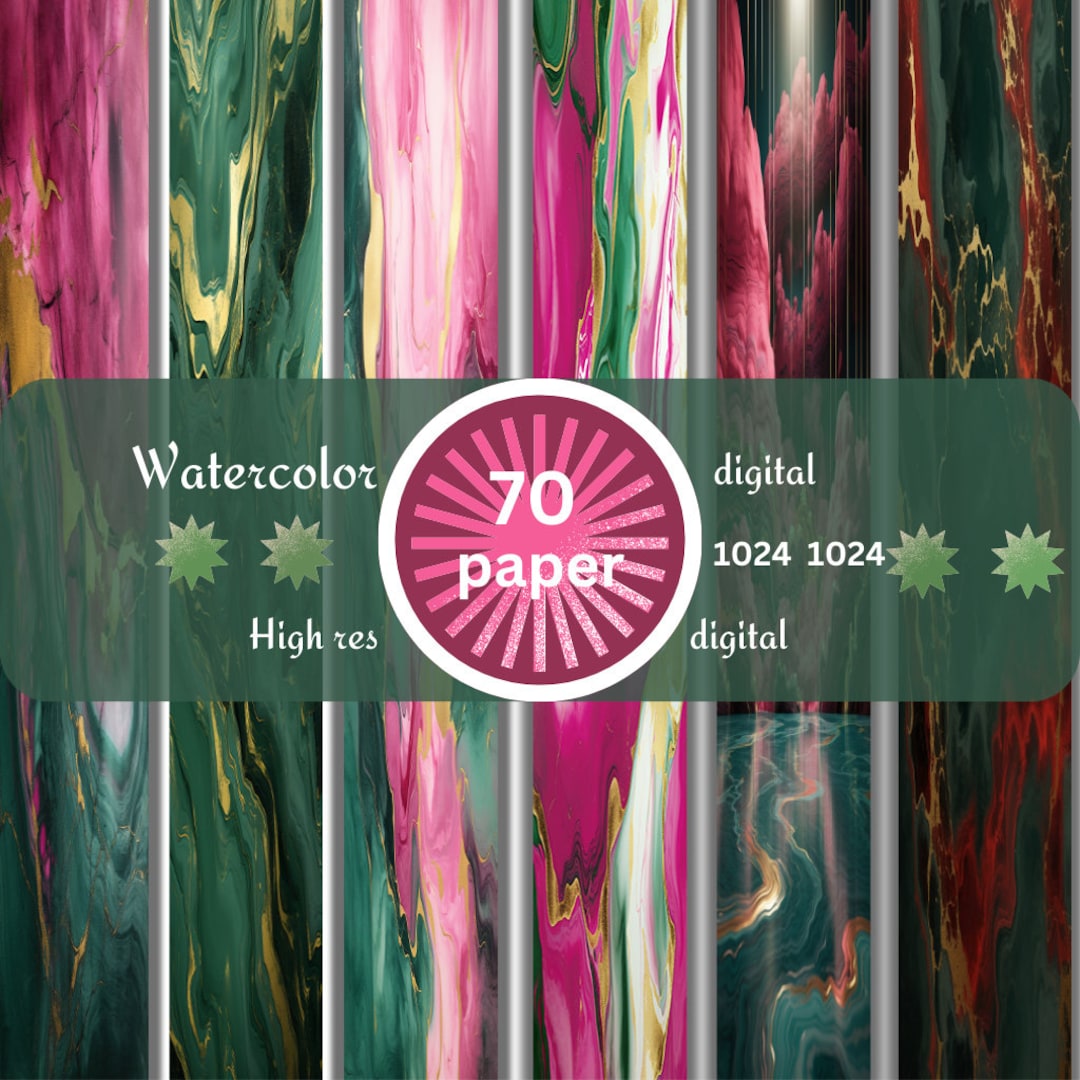 Watercolor Digital Paperwater Colour Backgrounds Digital - Etsy