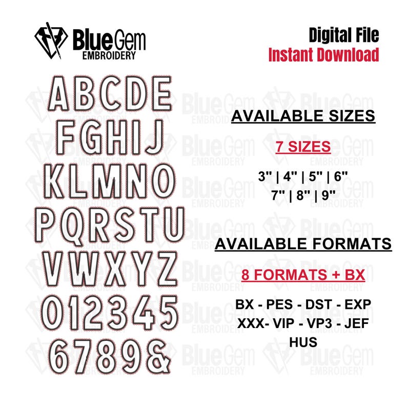 Lacey Satin Applique Embroidery Font: Faux Lace, 7 Sizes (BX Font ...