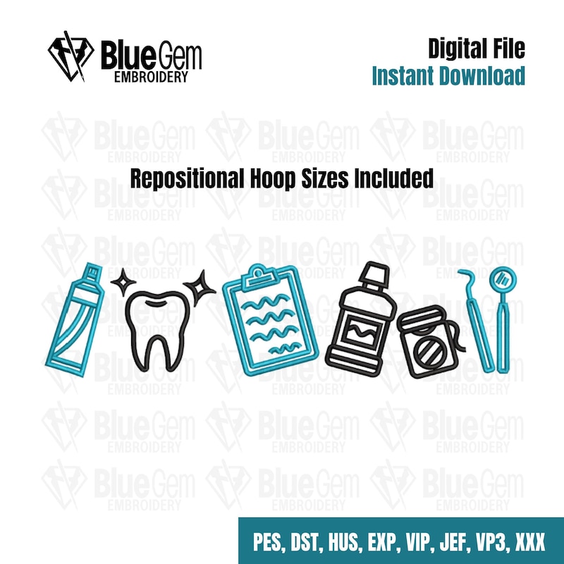 Blue Gem Dental - Etsy