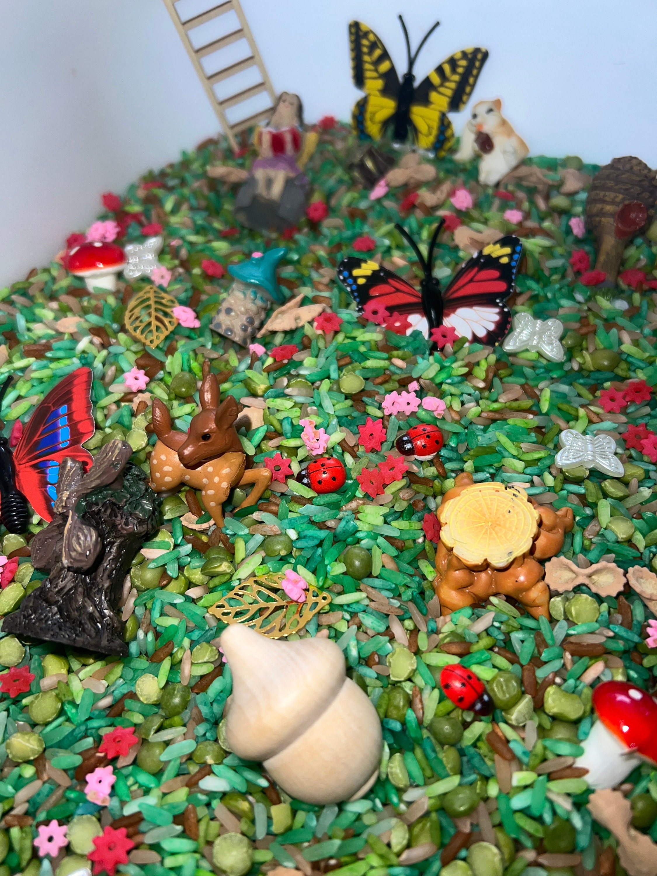 Enchanted Forest Rice Sensory Filler - Etsy