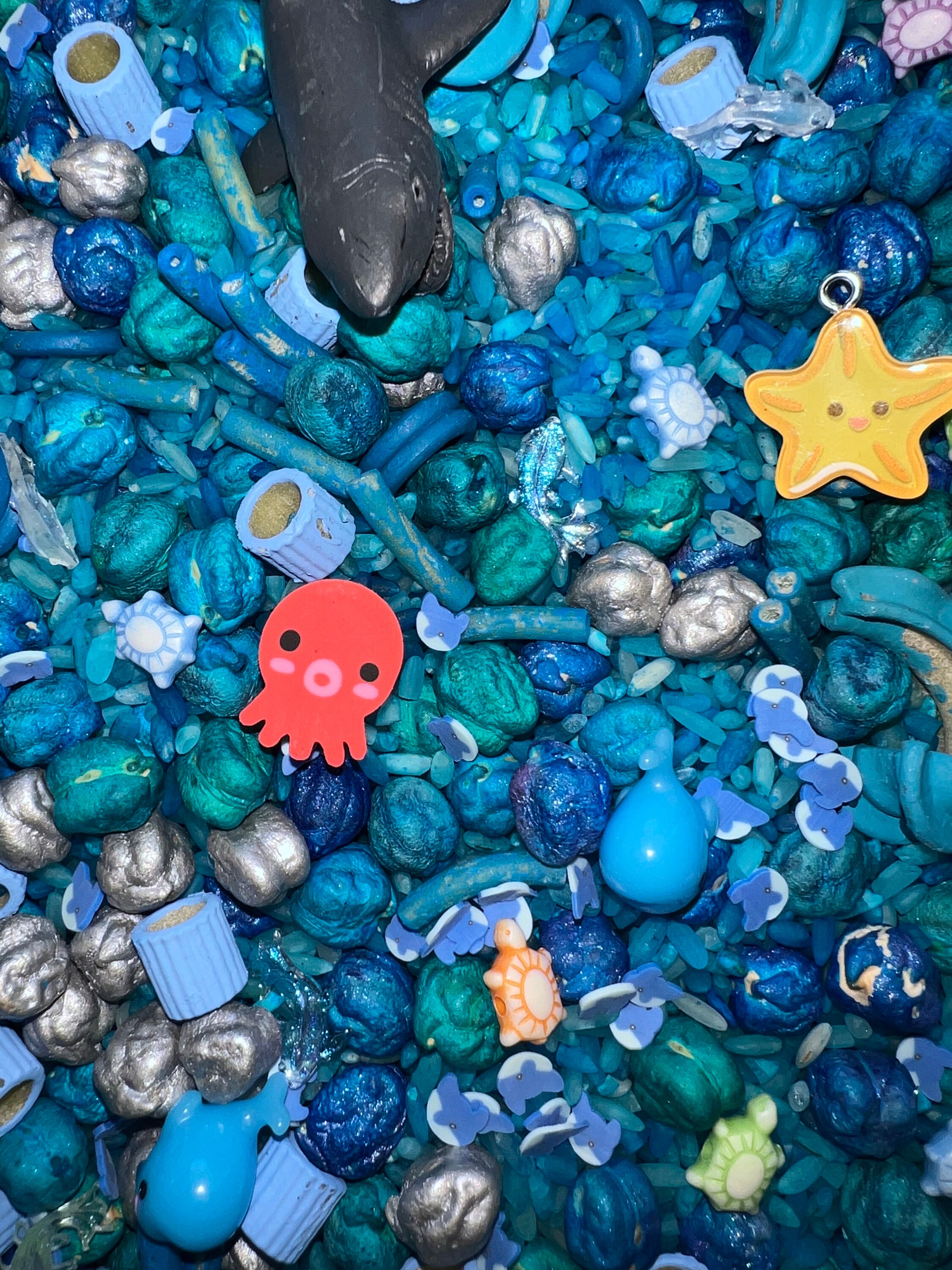 Ocean SCENTED Ocean Rice Sensory Filler - Etsy