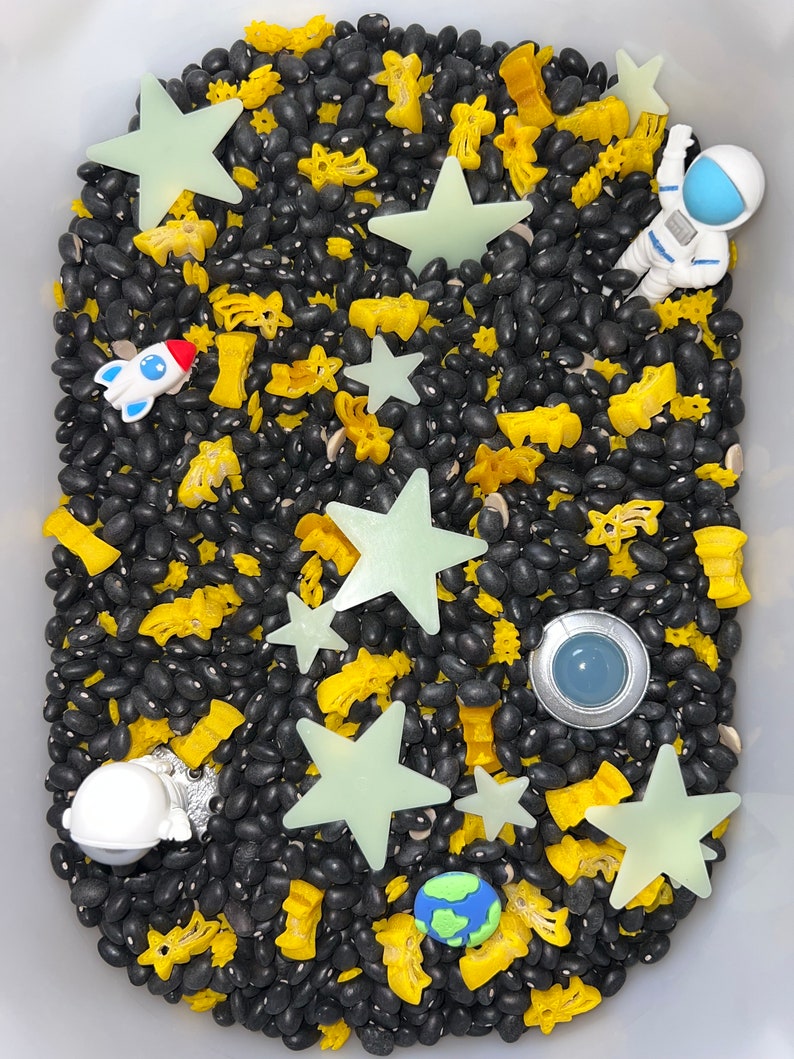 Space Themed Sensory Rice Filler - Etsy