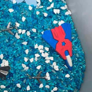 Airplane Sensory Rice Filler - Pasta Sensory Filler - Airplane Sensory ...