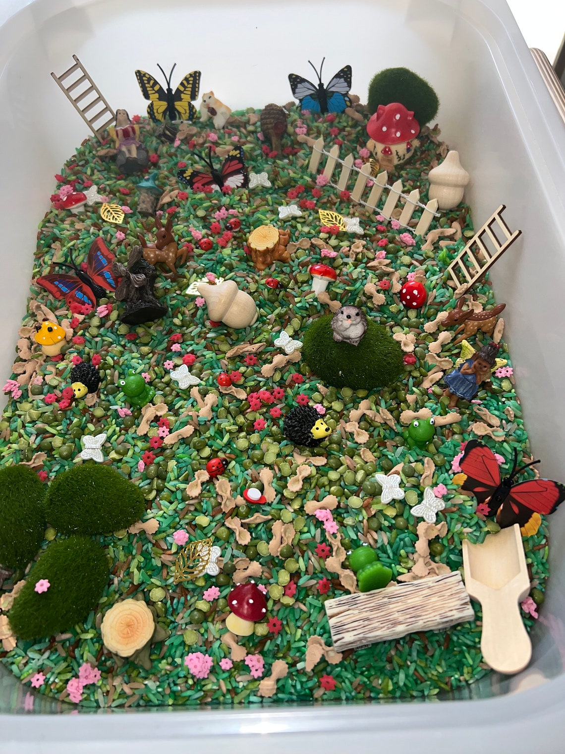 Enchanted Forest Rice Sensory Filler - Etsy