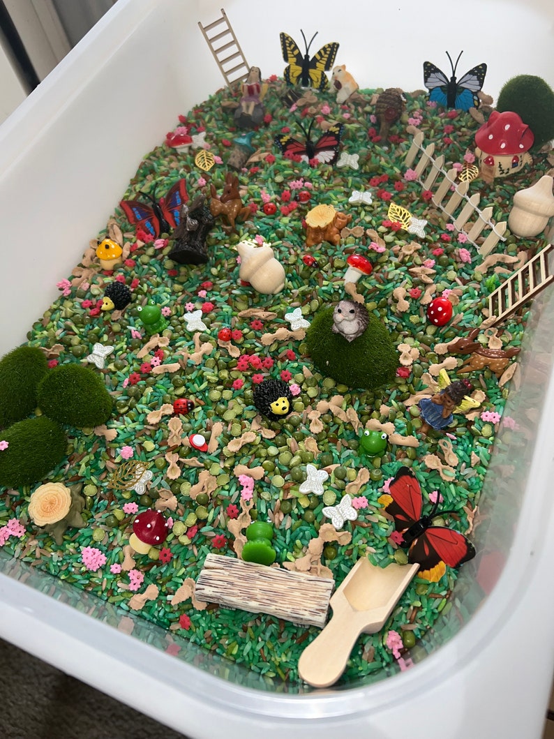 Enchanted Forest Rice Sensory Filler - Etsy