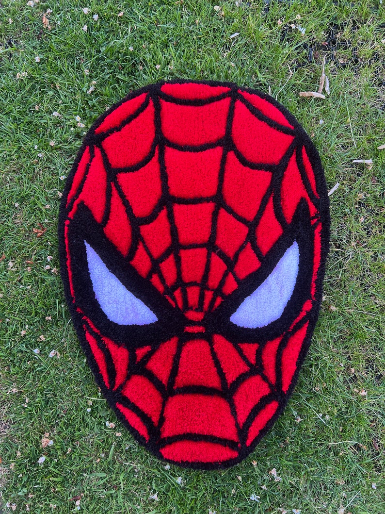 Spider-man Rug - Etsy