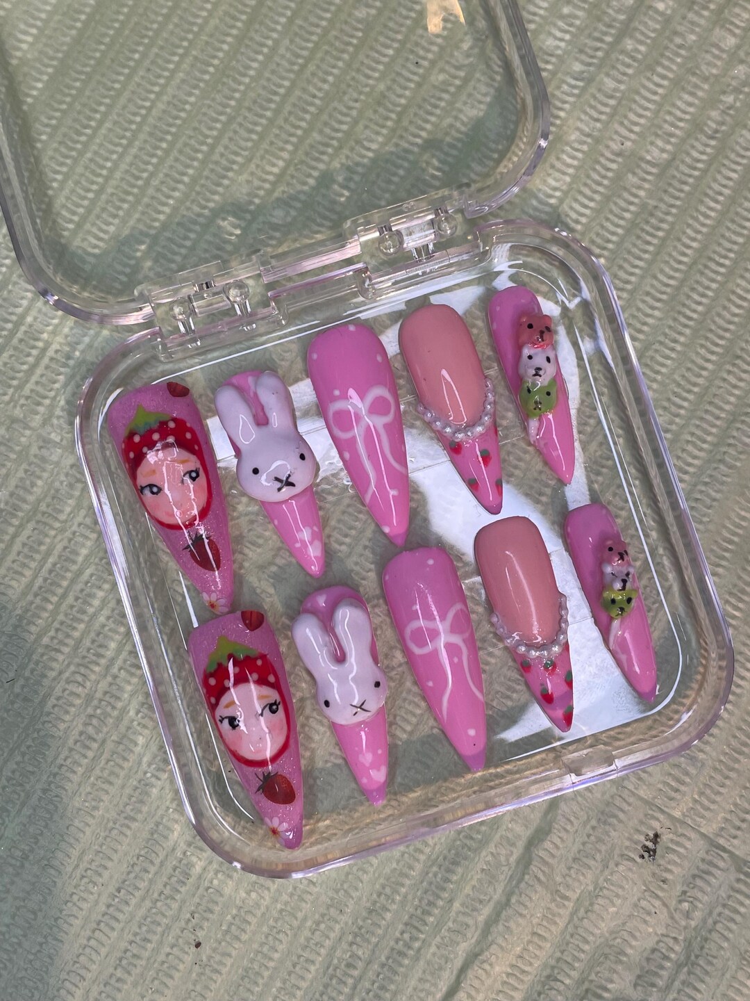 Sonny Angels Themed Press on Nails - Etsy