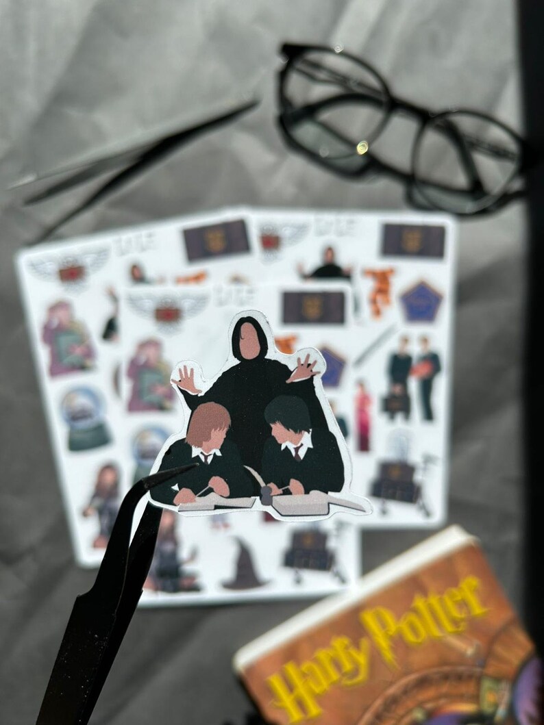 Harry Potter Sticker Sheet 1 - Etsy