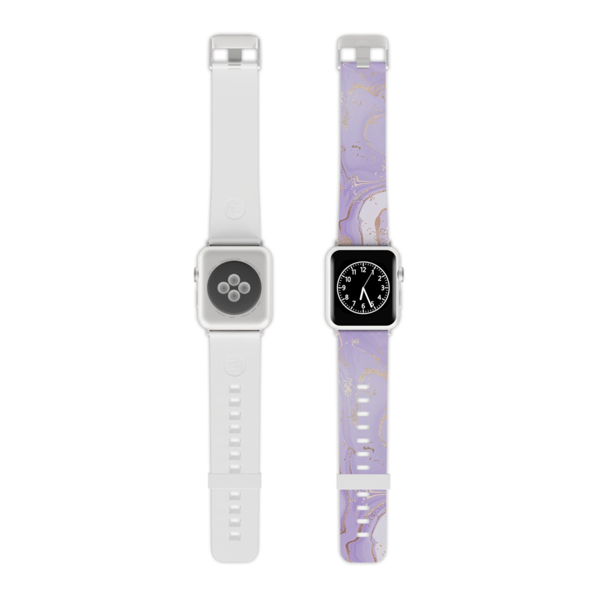 Purple Marble Glitter Watch Band for Apple Watch - Etsy