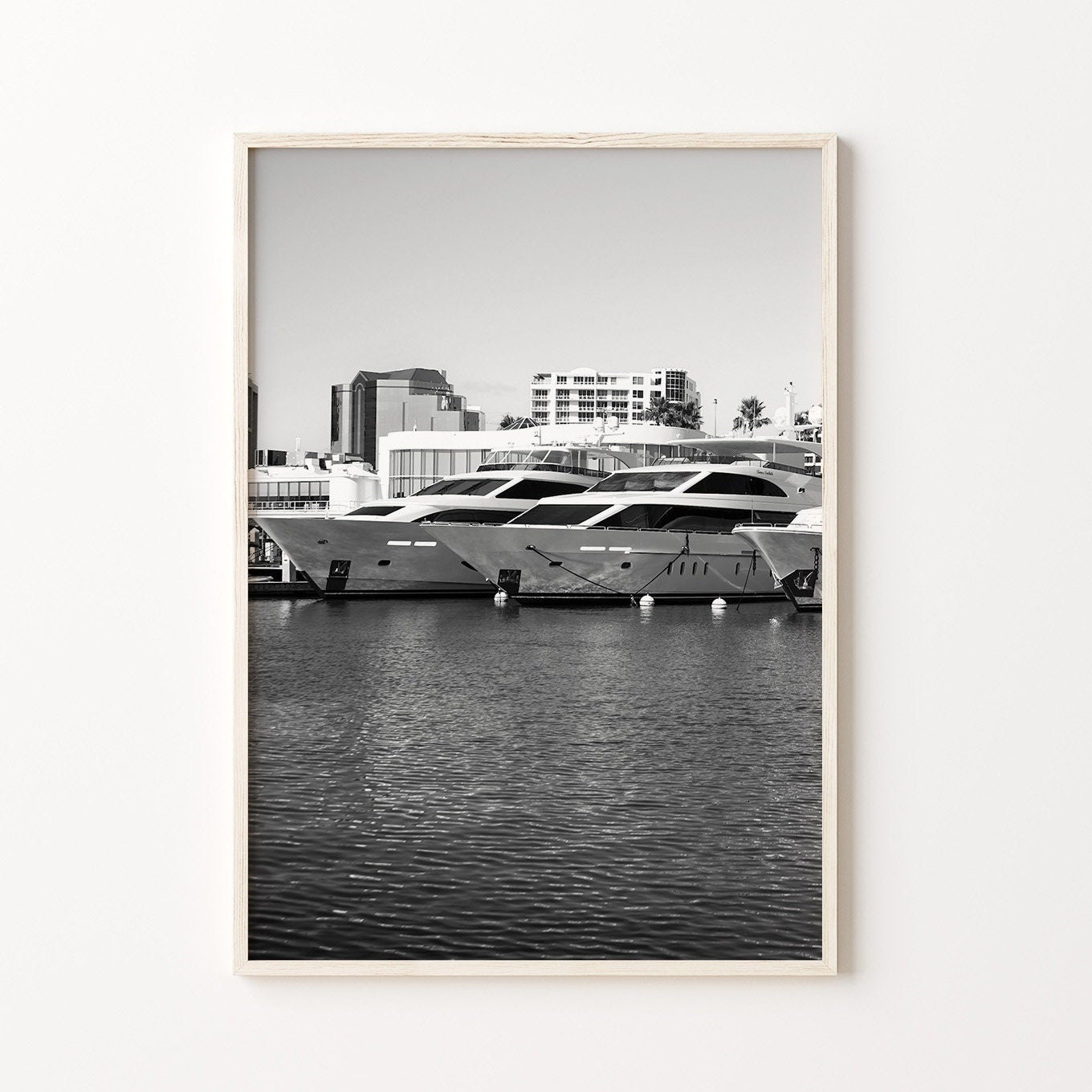 Sarasota Black & White Wall Art Set of 6, Sarasota City Prints, Instant ...