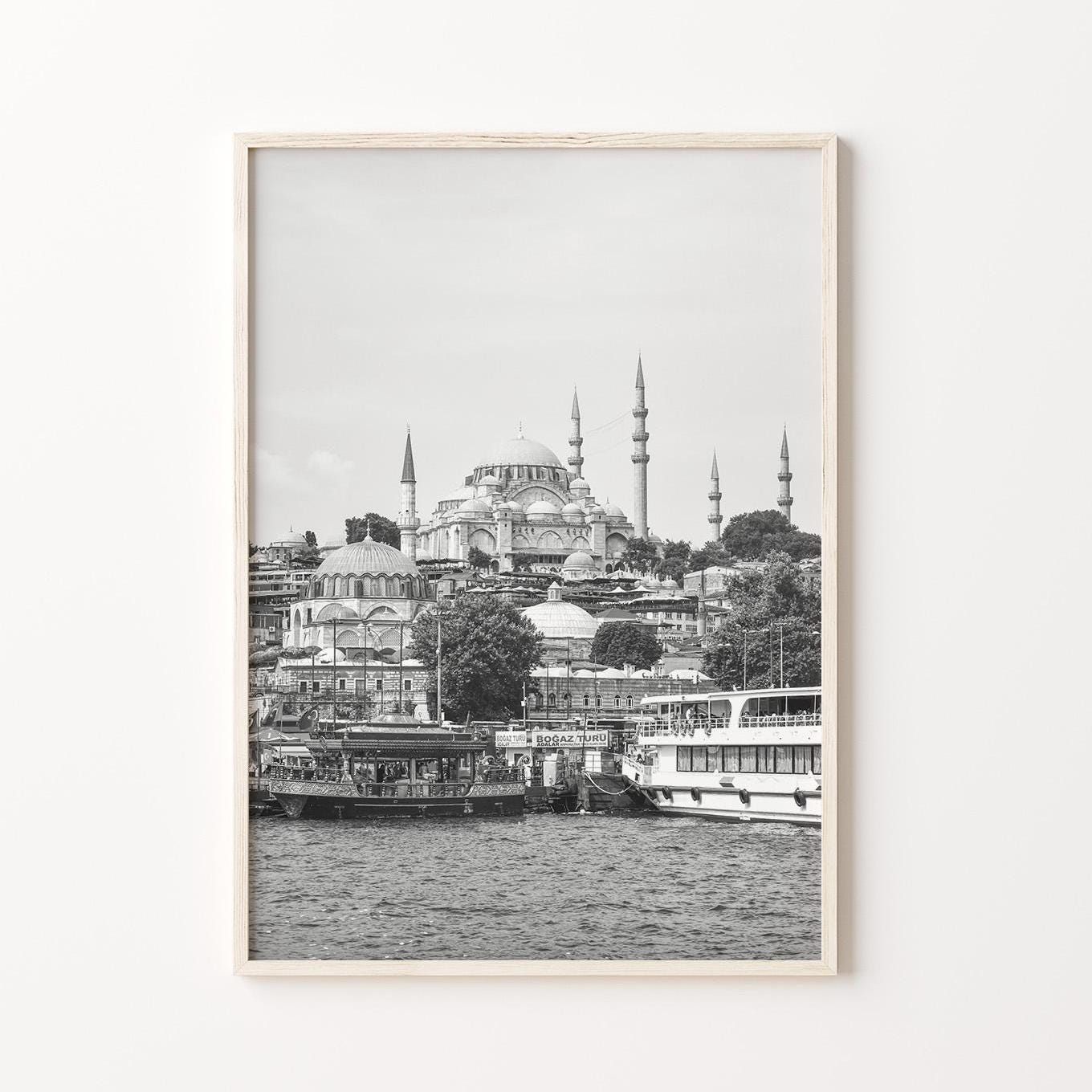 Turkey Black & White Wall Art Set of 6, Turkey Prints, Instant Download ...