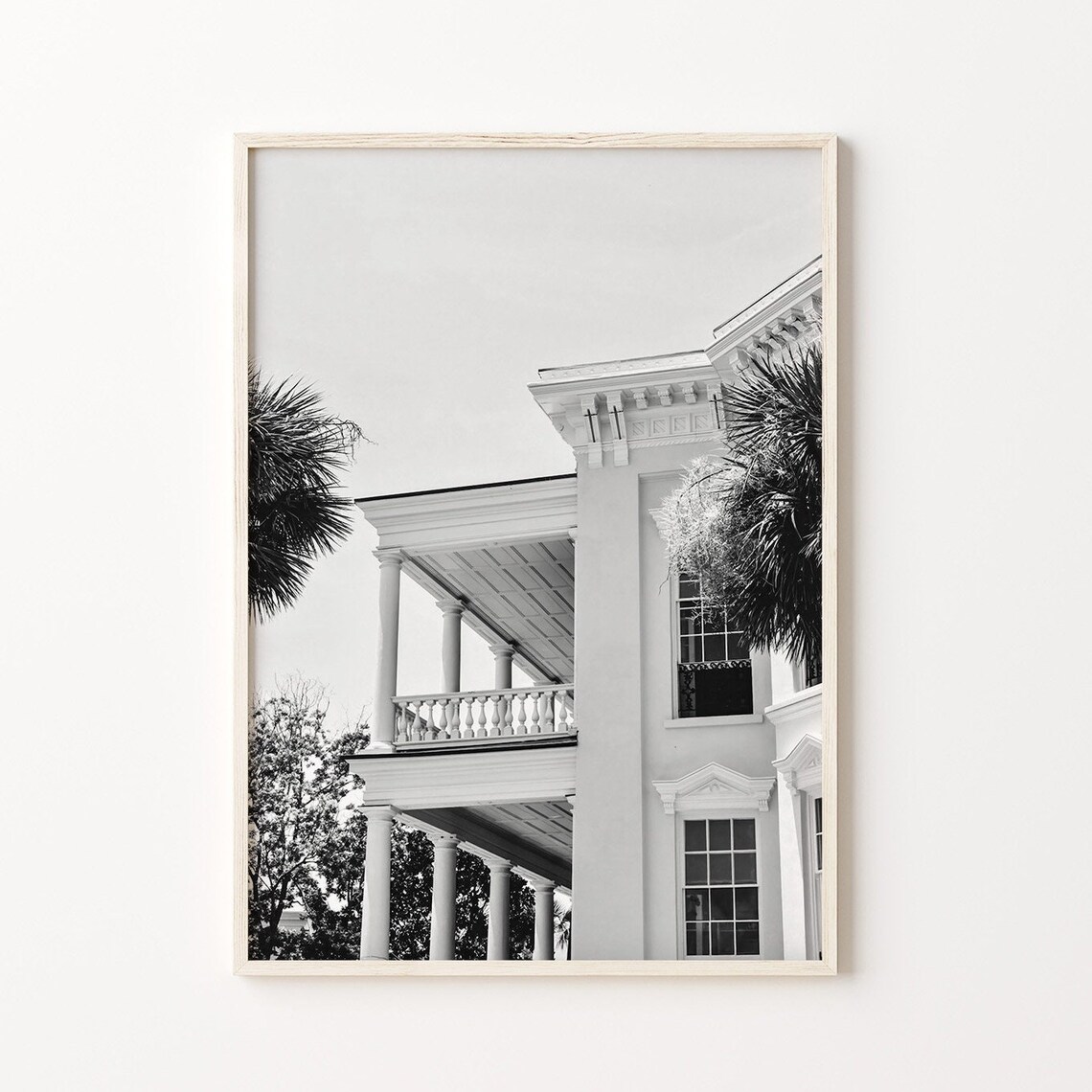 South Carolina Black & White Wall Art Set of 6, South Carolina SC ...