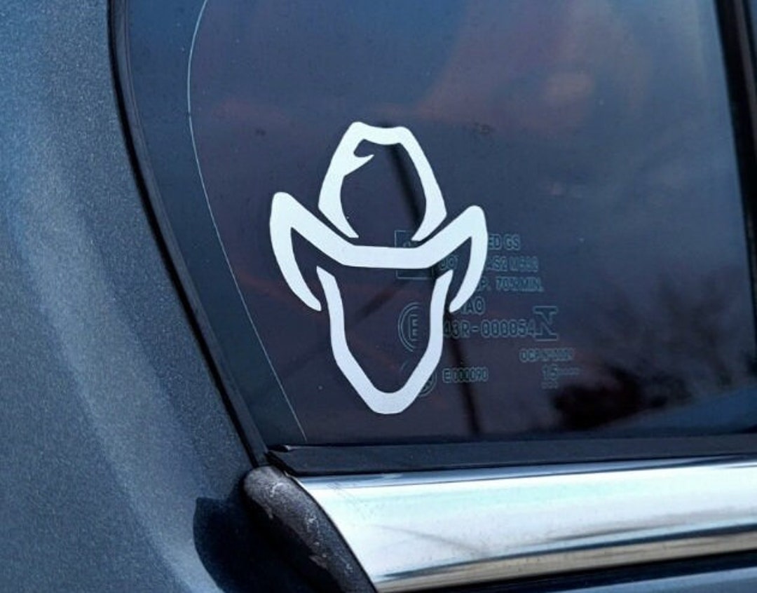 Reckon Liberty Decal - Cowboy Hat Decal - Cowboy Decal - Ranch Decal ...