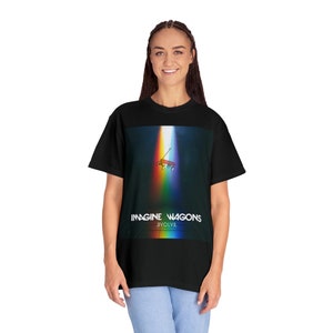 Imagine Wagons Imagine Dragons Funny Meme T-shirt Graphic Tee Shirt ...