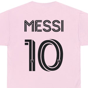 Lionel Messi Inter Miami CF Tee / Intermiami Tshirt / Club - Etsy Singapore