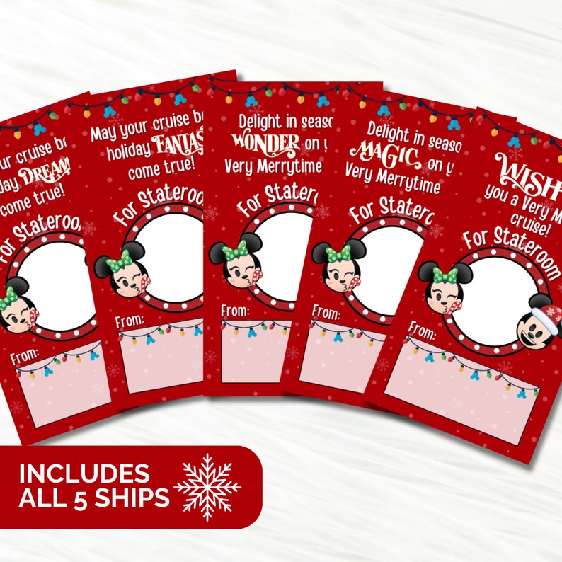 Fish Extender Gift Tags Christmas FE Gift Tags DCL Very - Etsy