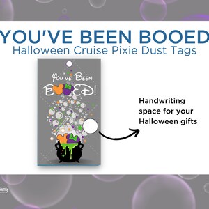 Halloween Pixie Dust Gift Tag Fish Extender Tag Halloween - Etsy