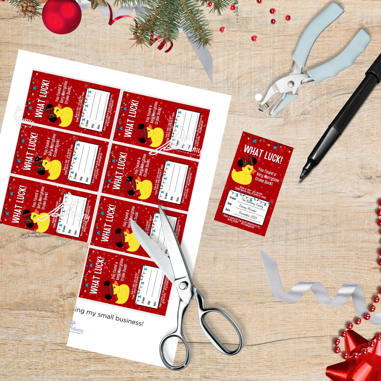 Cruise Duck Tags Very Merrytime DCL Duck Tags Digital Download - Etsy