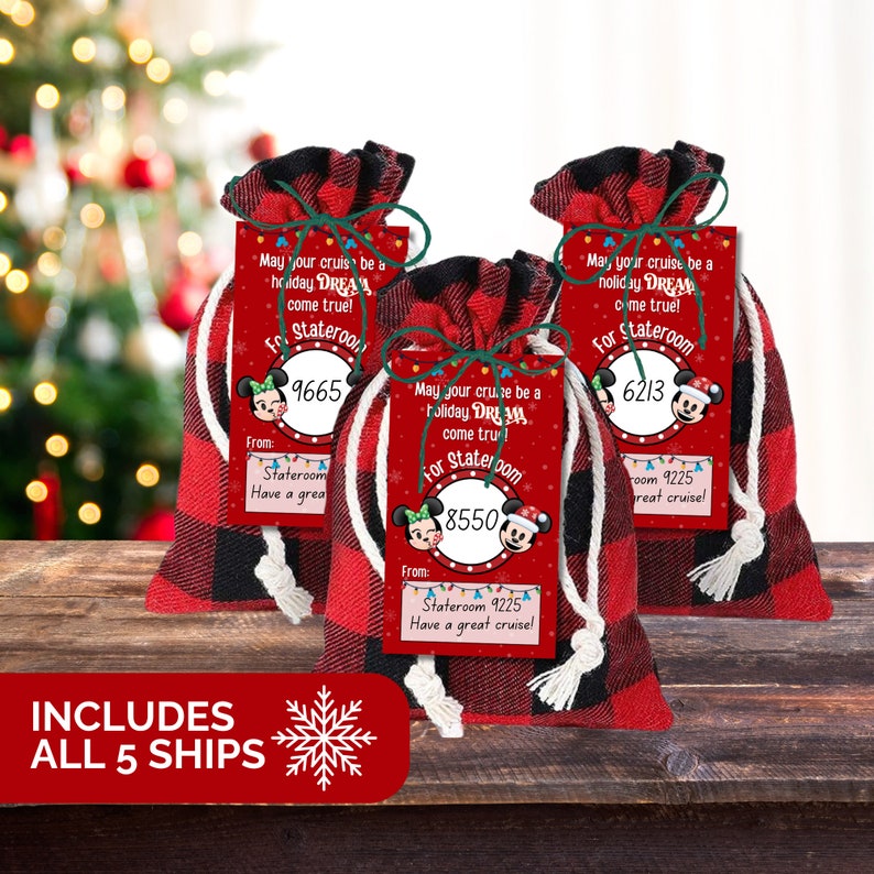 Fish Extender Gift Tags Christmas FE Gift Tags DCL Very - Etsy