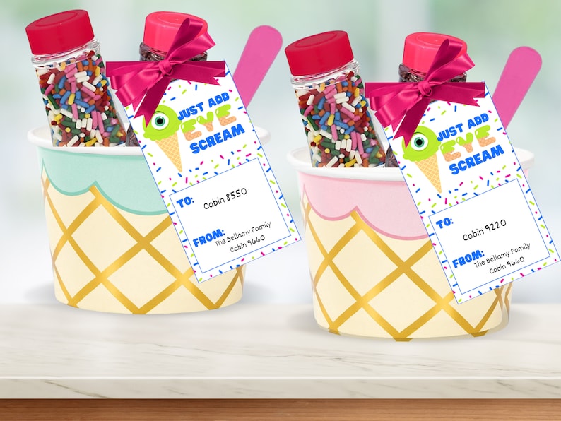 Fish Extender Gift Tag Pixie Dust Tag Ice Cream Gift Tag Pixie Dust ...