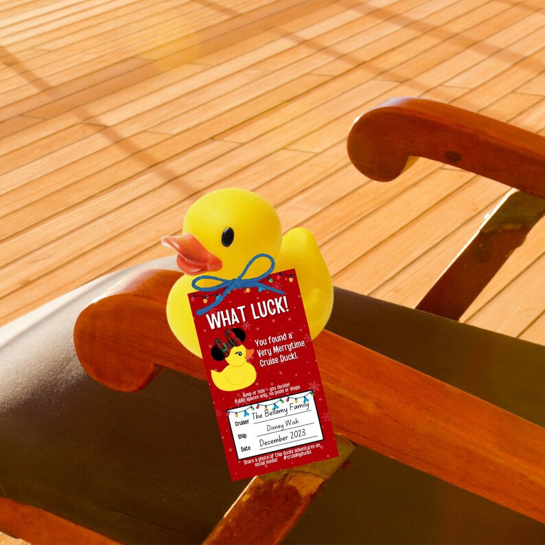 Cruise Duck Tags Very Merrytime DCL Duck Tags Digital Download - Etsy