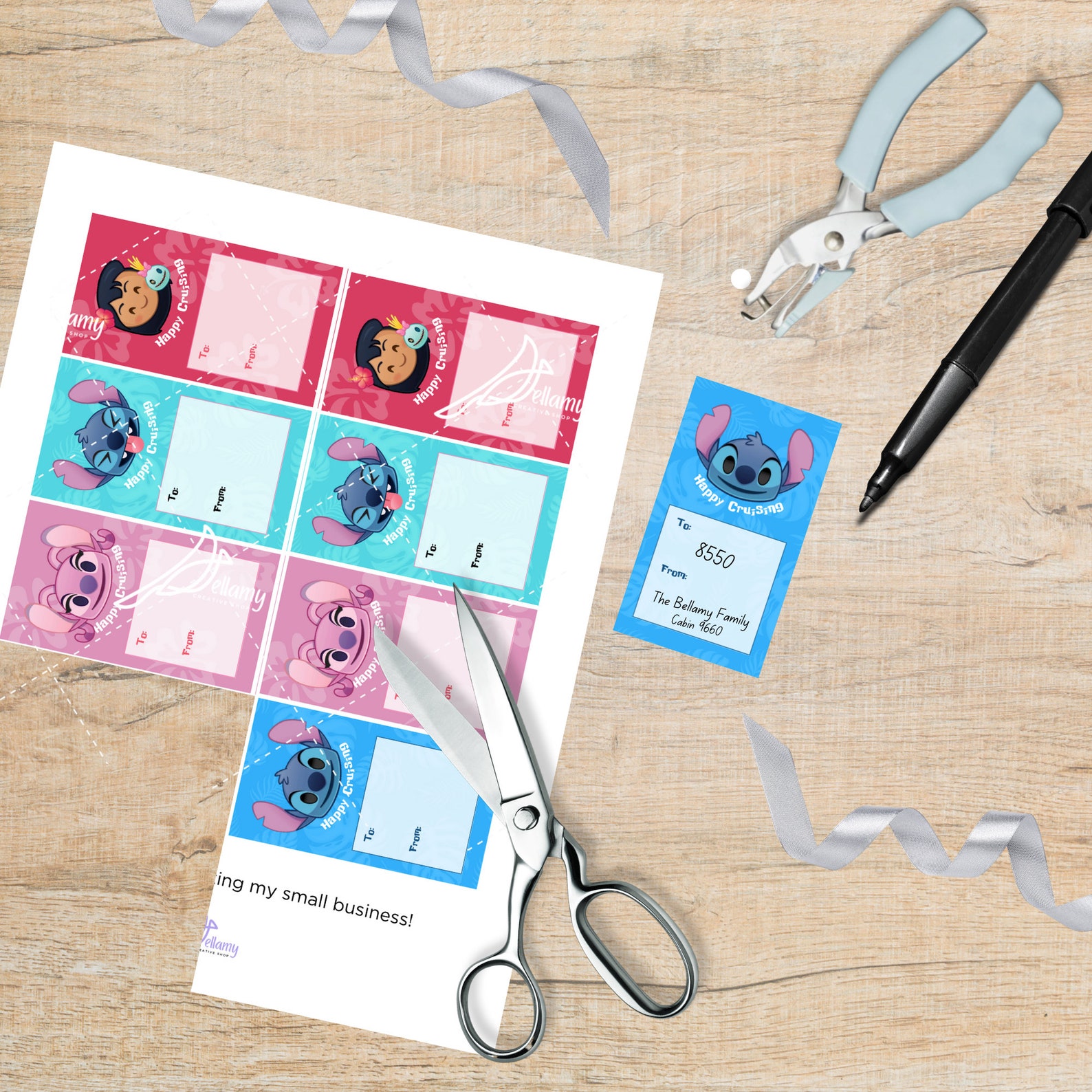 Fish Extender Gift Tag Pixie Dust Tags Cruise Gift Tags Pixie Dust ...