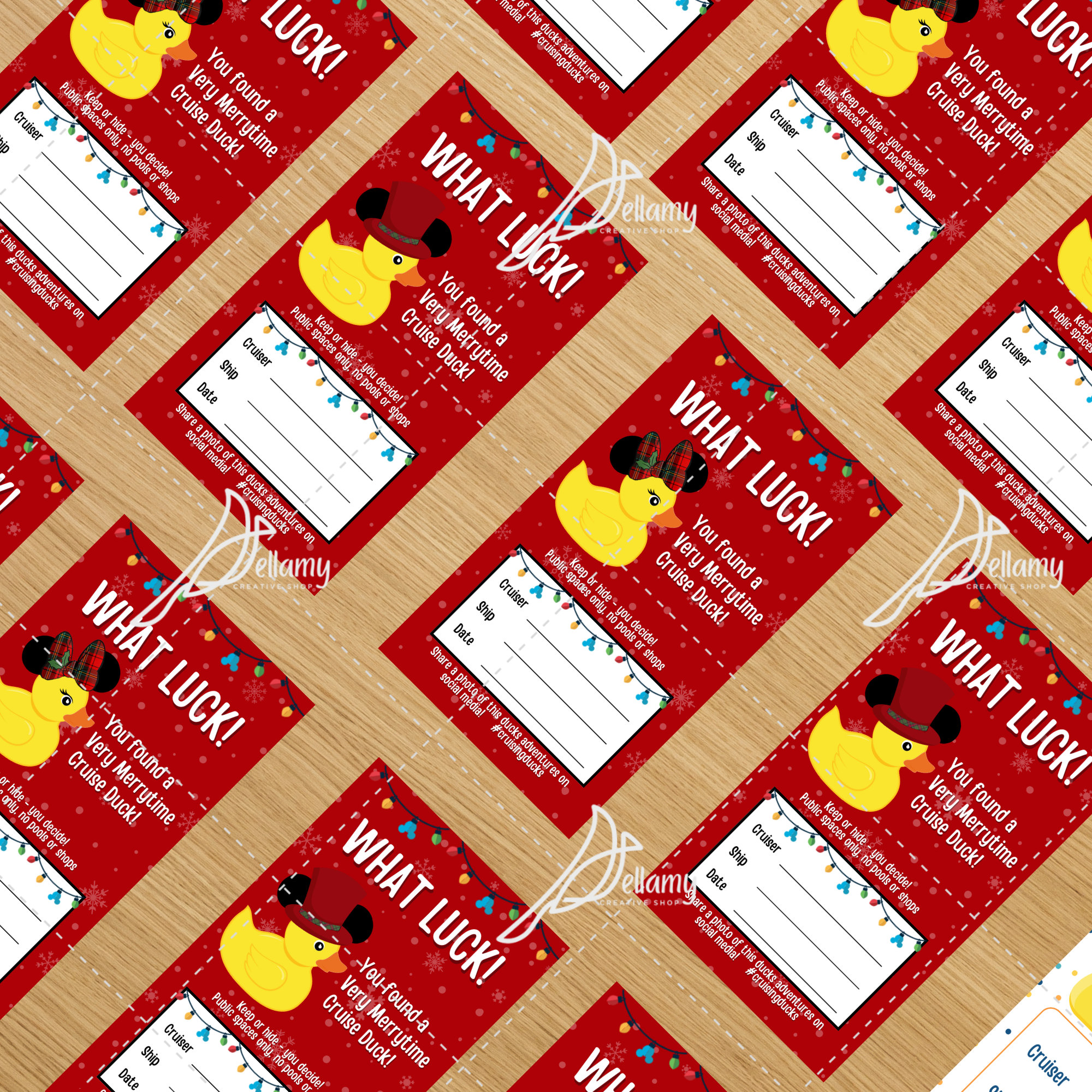 Cruise Duck Tags Very Merrytime DCL Duck Tags Digital Download - Etsy