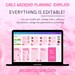 Pink Digital Travel Itinerary, Itinerary Template, Birthday Weekend ...