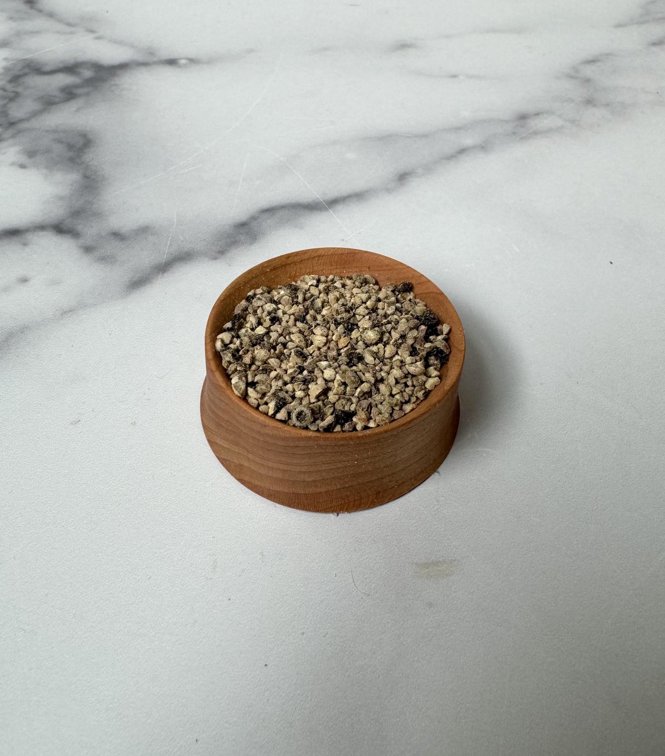 Handmade Wooden Salt and Pepper Holders – Unique, Lathe-spun, Food-safe ...