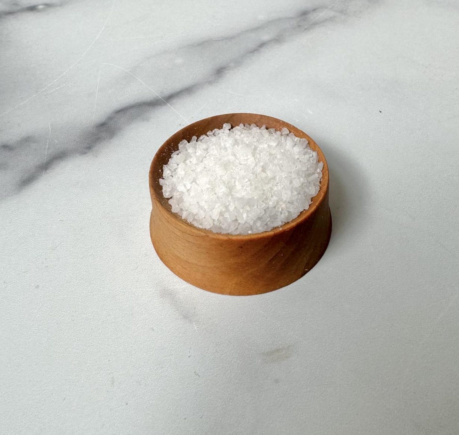 Handmade Wooden Salt and Pepper Holders – Unique, Lathe-spun, Food-safe ...