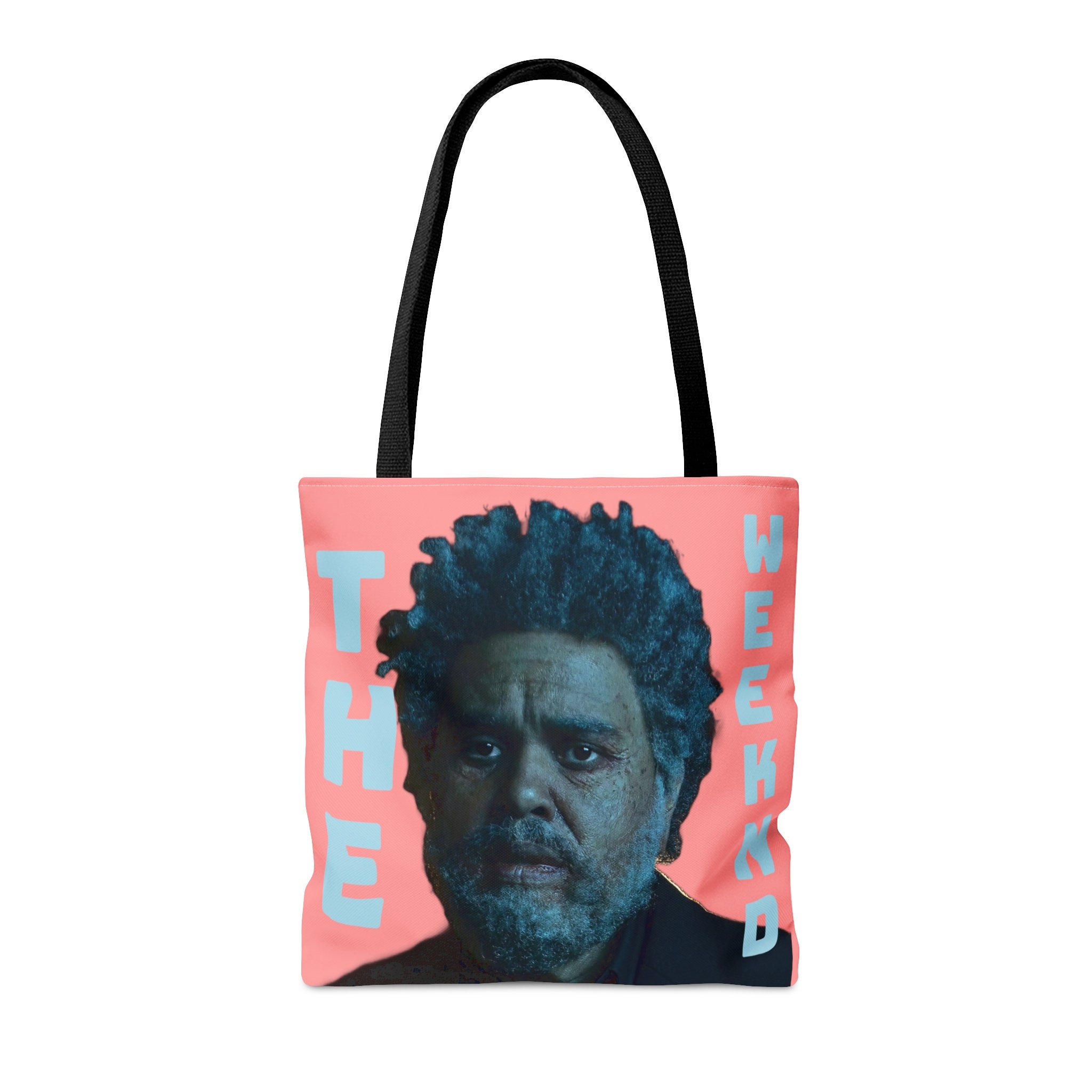 The Weeknd Pastel Pink Tote Bag Two Sides Front Back the - Etsy