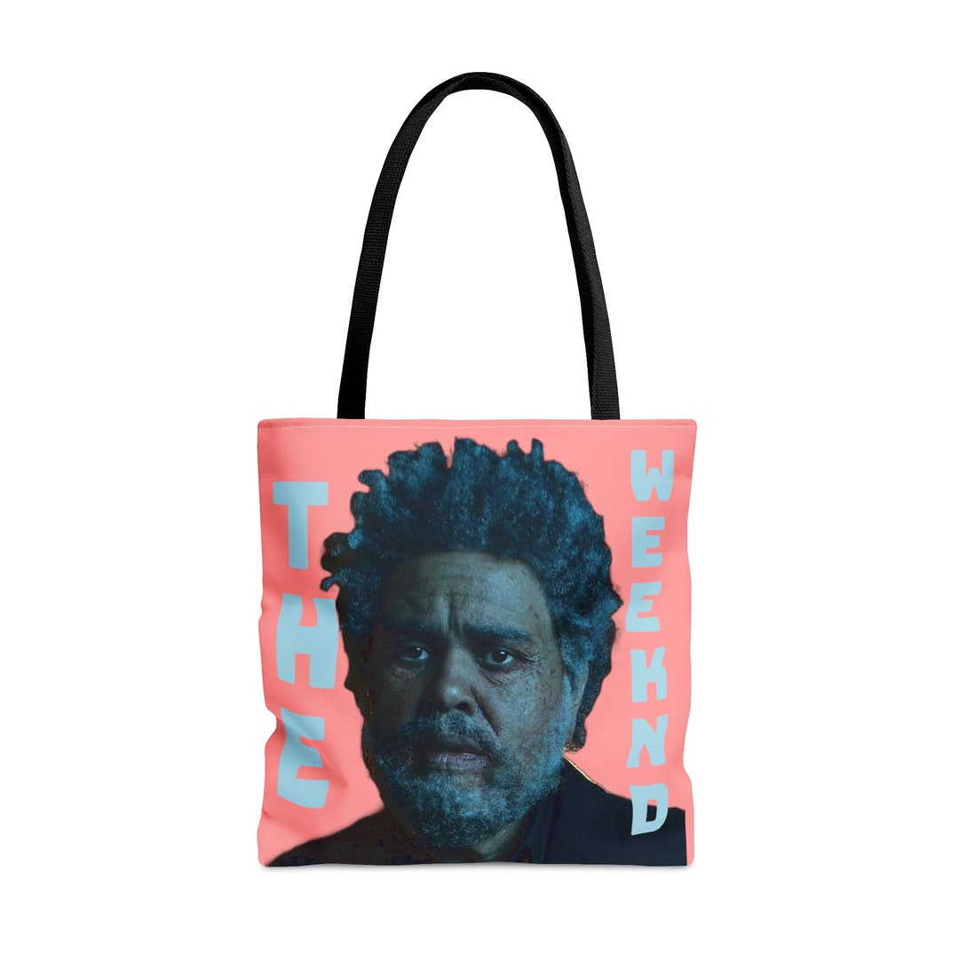 The Weeknd Pastel Pink Tote Bag Two Sides Front Back the - Etsy