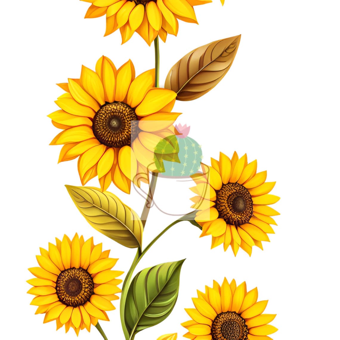Sunflower Wallpaper - Digitaler Download - Etsy