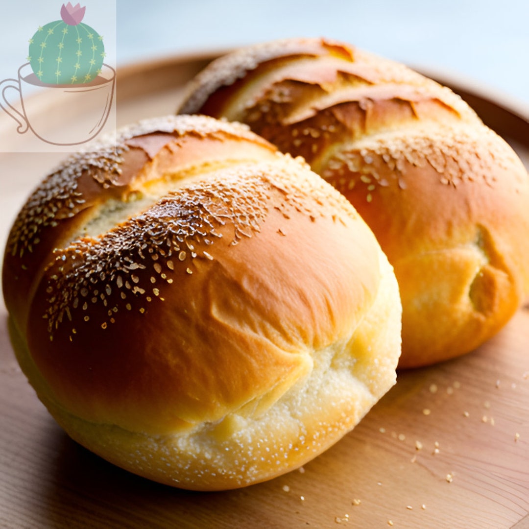 Freshly Baked Bread Roll Picture - Digital Download - Etsy