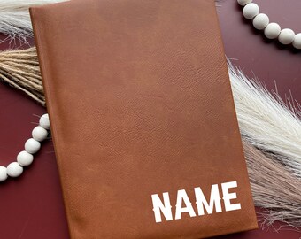 Custom Leather Notebook - Etsy