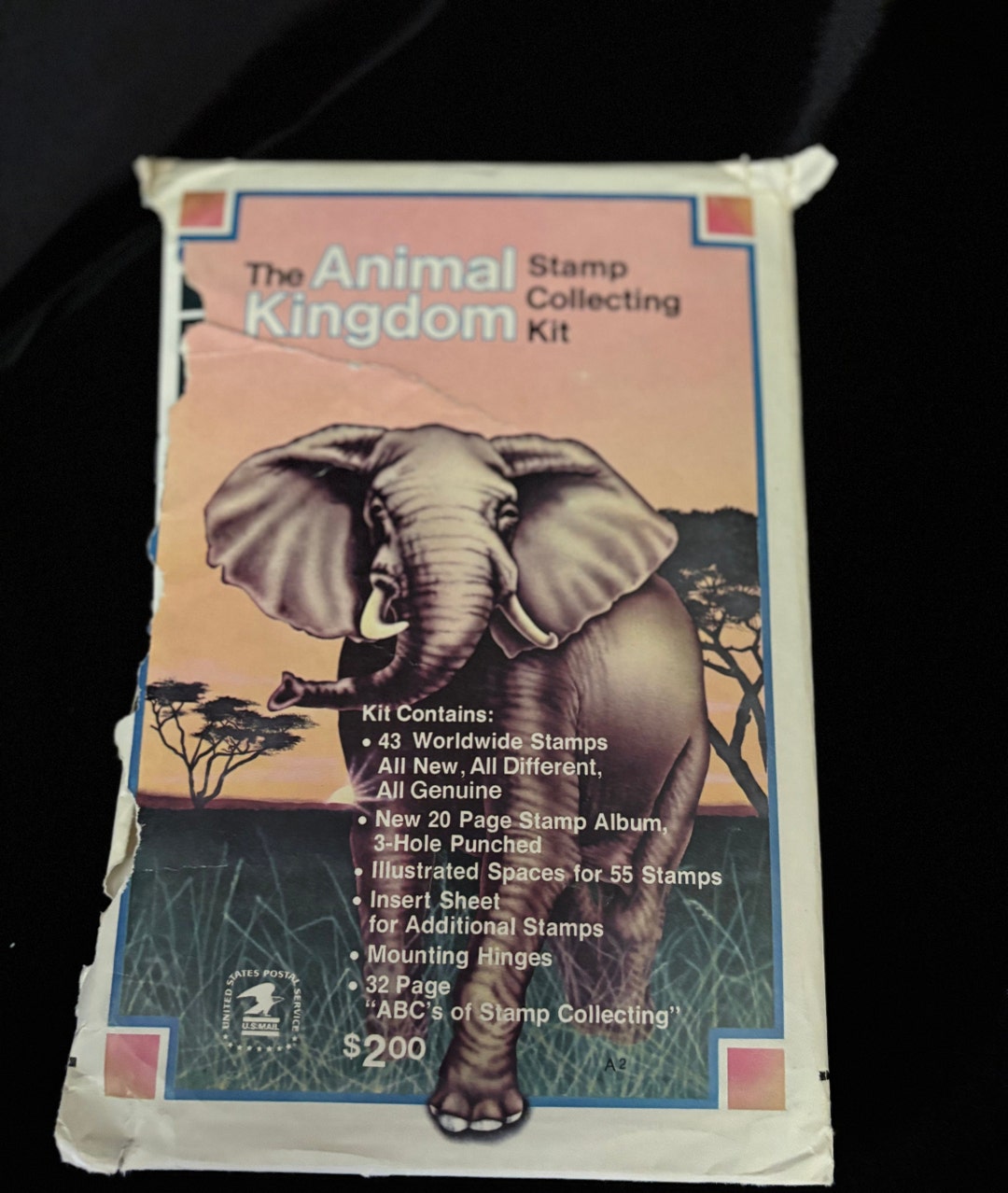 USPS Stamp Collecting Kit, "the Animal Kingdom" Collection, Includes ...