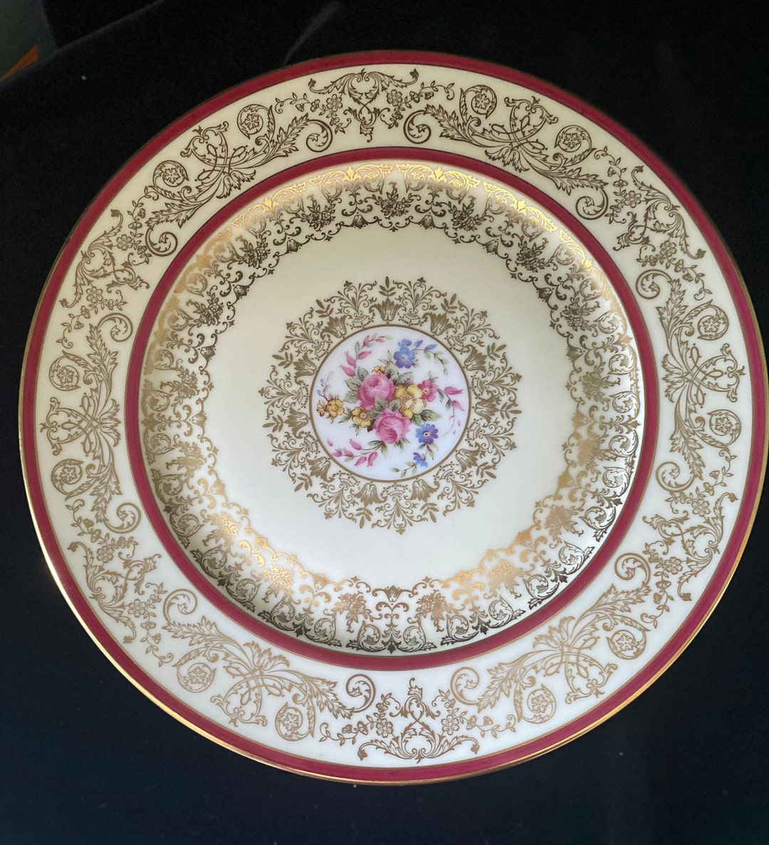 Pfeiffer and Lowenstein, PULS, Czechoslovakia, Dinner Plate, "pul17r ...