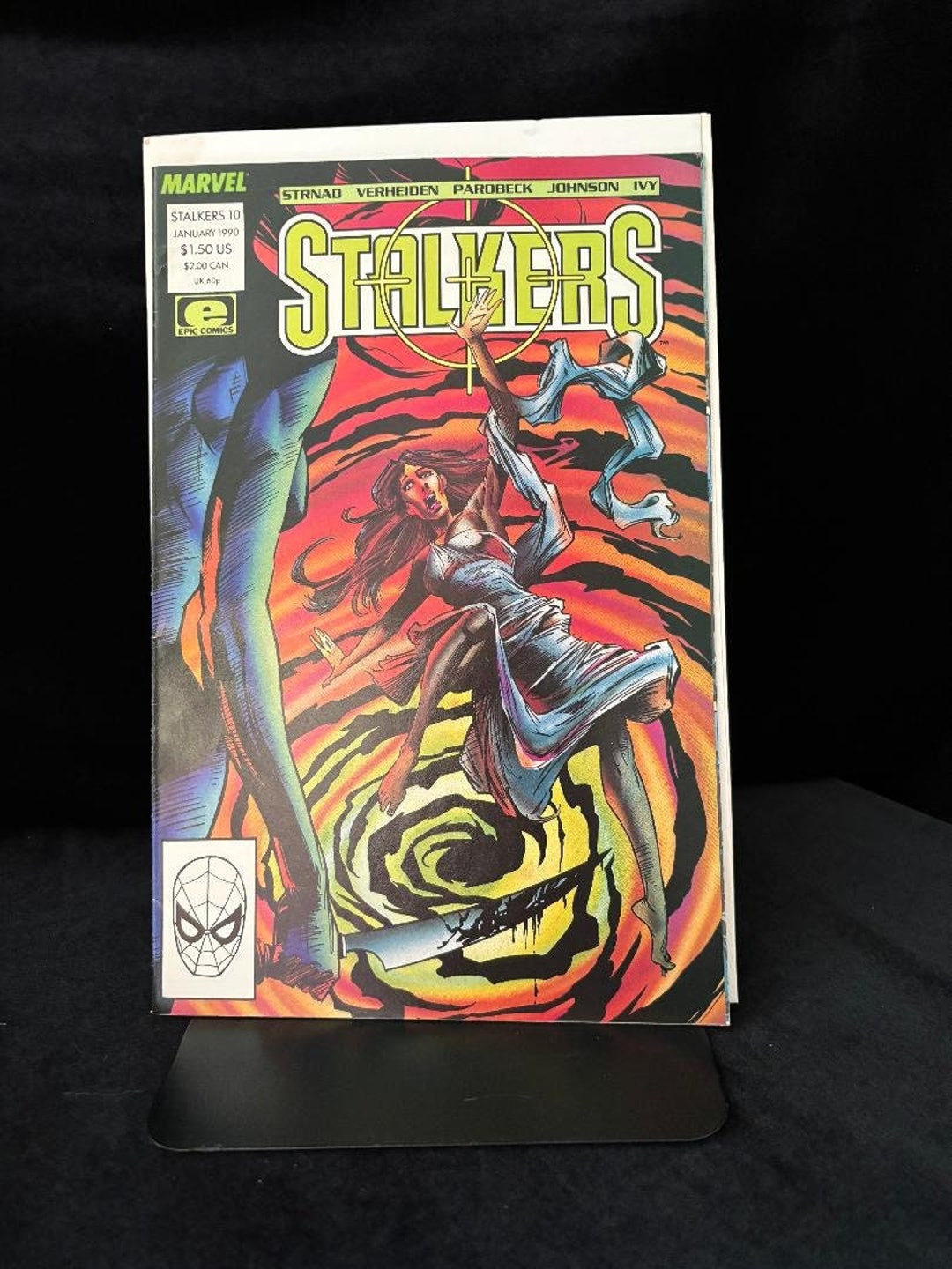 Stalkers, Issue 14, Epic Comics by Marvel, Jan Strnad, Mark Verheiden ...