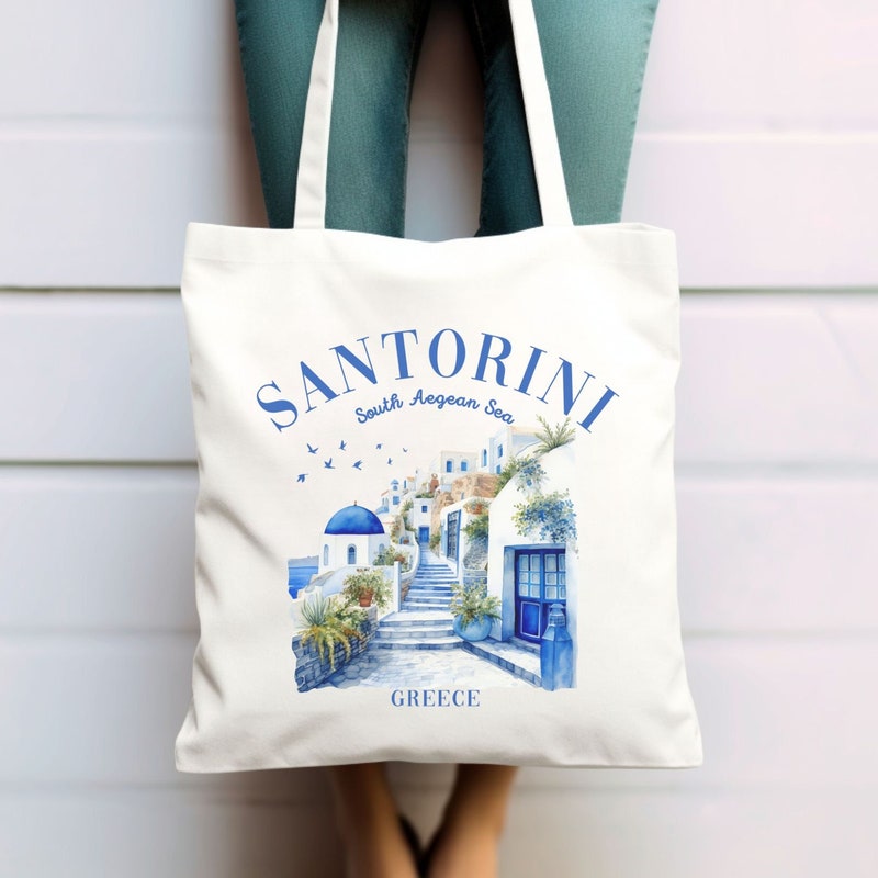 Santorini Greek Bag - Etsy
