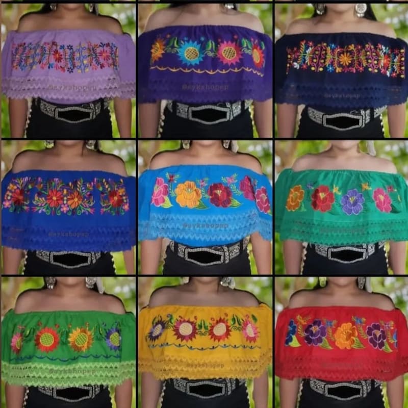 Mexican Blouse - Etsy